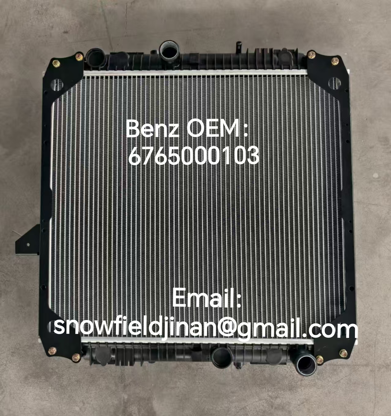 Benz Benzlk/LN2811/814MT radiator,OEM:6765000103